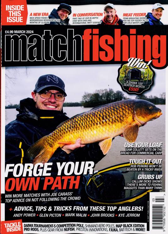 Match Fishing Magazine Subscription | Buy at Newsstand.co.uk | Coarse ...