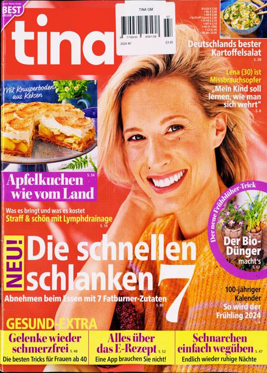 Tina Magazine Subscription | Buy at Newsstand.co.uk | German