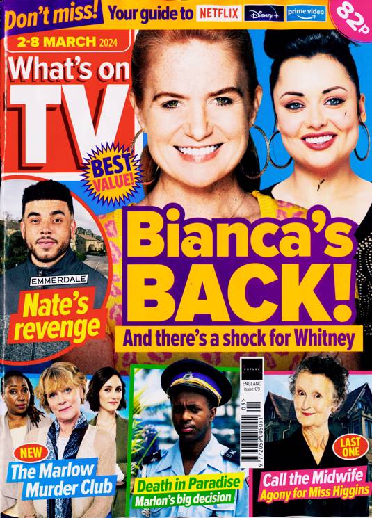 Whats On Tv England Magazine Subscription | Buy at Newsstand.co.uk ...