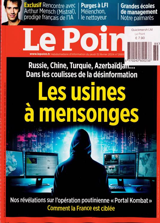Le Point Magazine Subscription | Buy at Newsstand.co.uk | French