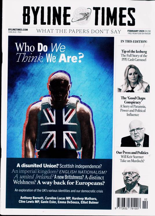 Byline Times Magazine Subscription | Buy at Newsstand.co.uk | UK ...