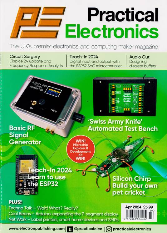 Practical Electronics Magazine Subscription | Buy at Newsstand.co.uk ...