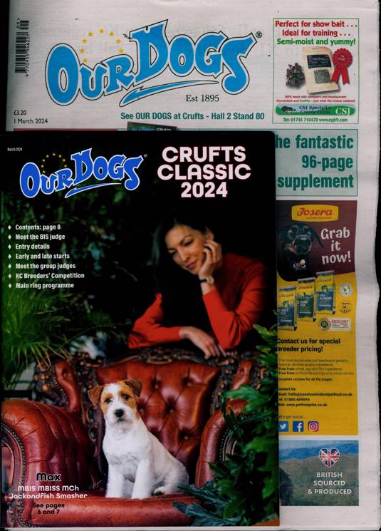 Our Dogs Magazine Subscription | Buy at Newsstand.co.uk | Dogs