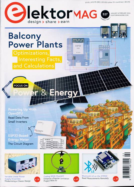 Elektor Magazine Subscription | Buy at Newsstand.co.uk | Radio & Electronics