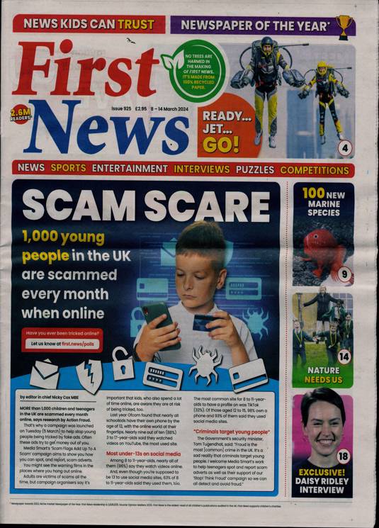 First News Magazine Subscription | Buy at Newsstand.co.uk | General