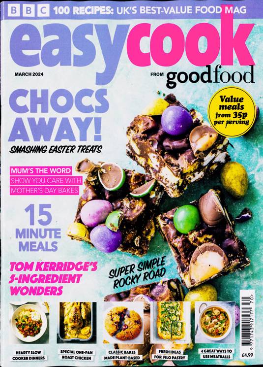 Easy Cook Magazine Subscription | Buy at Newsstand.co.uk | Cooking & Food