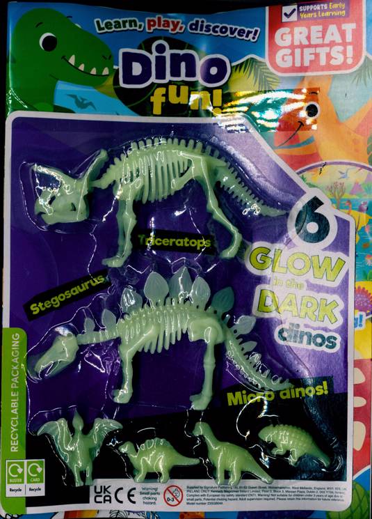 Dino Fun Magazine Subscription | Buy at Newsstand.co.uk | Pre School