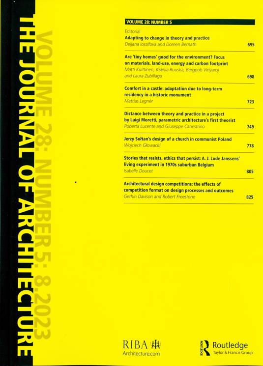 Journal Of Architecture Magazine Subscription | Buy at Newsstand.co.uk ...
