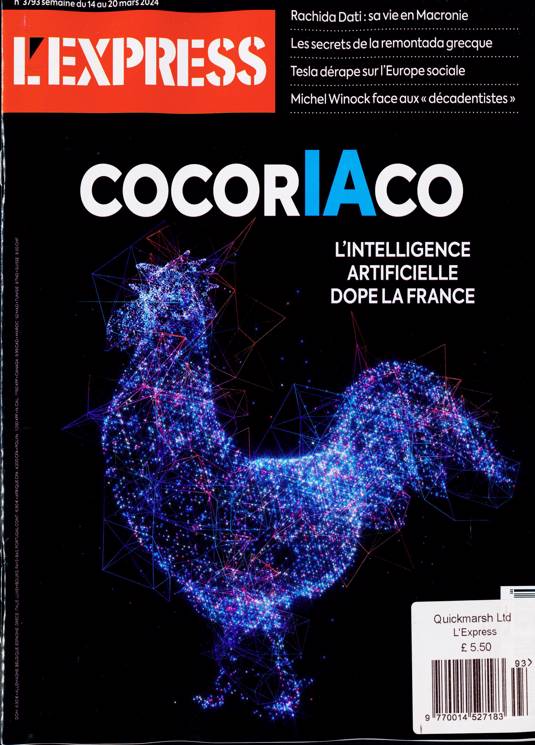 L Express Magazine Subscription | Buy at Newsstand.co.uk | French