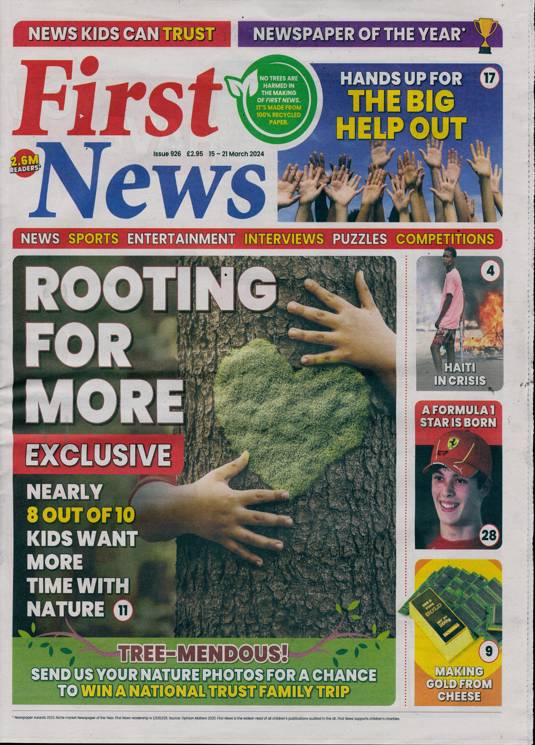 First News Magazine Subscription | Buy at Newsstand.co.uk | General