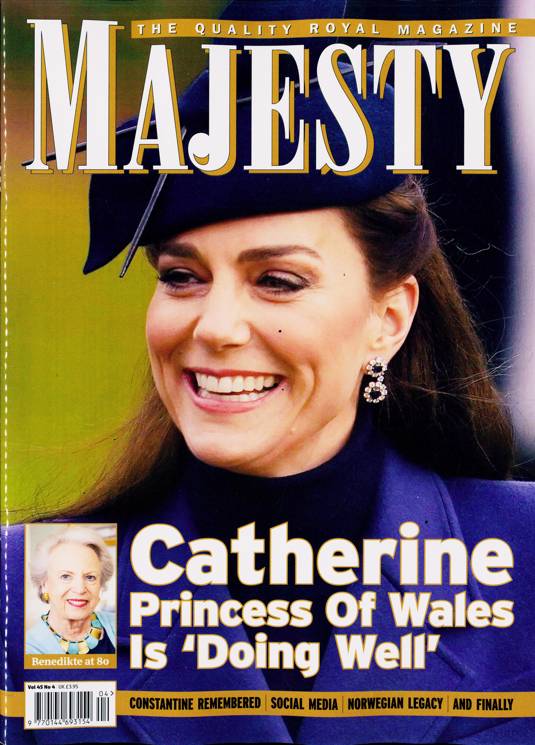 Majesty Magazine Subscription | Buy at Newsstand.co.uk | Royalty