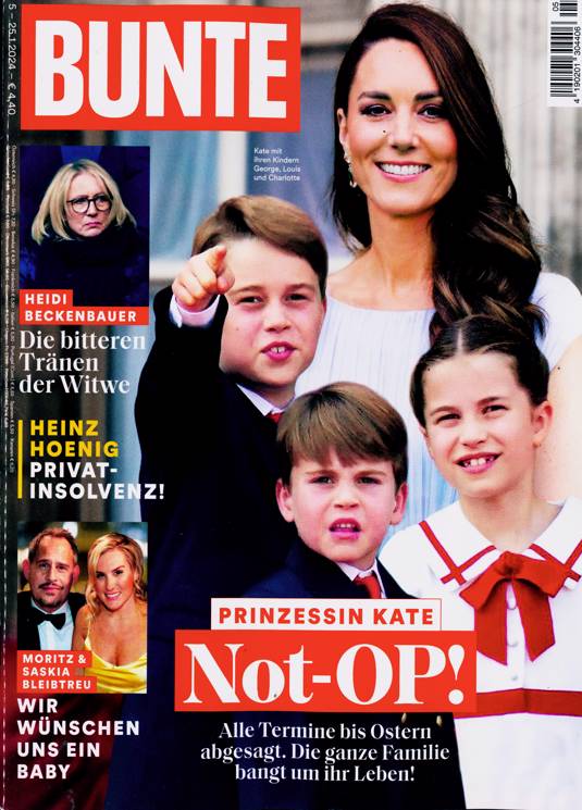 Bunte Illustrierte Magazine Subscription | Buy at Newsstand.co.uk | German