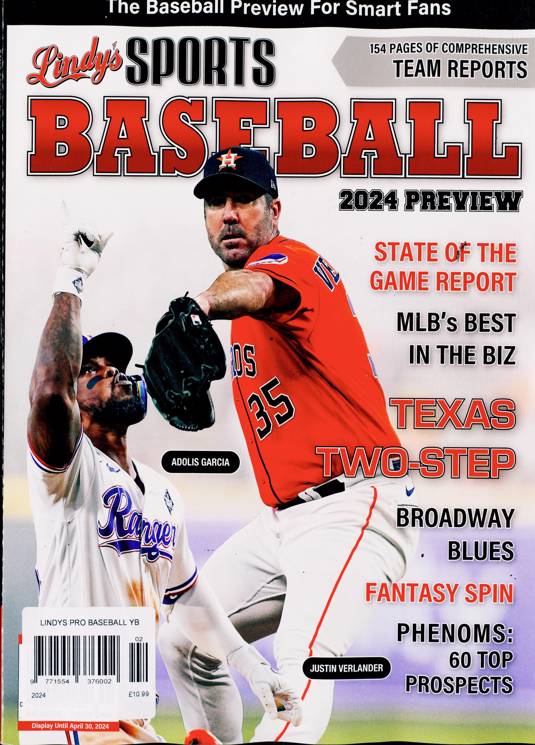 Lindys Pro Baseball Yb Magazine Subscription | Buy at Newsstand.co.uk ...