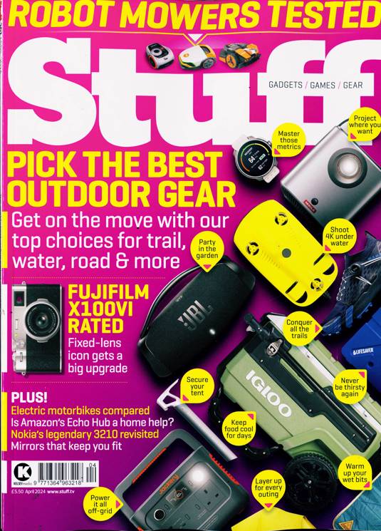 Stuff Magazine Subscription | Buy at Newsstand.co.uk | Tech & Gadget