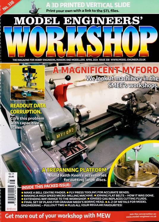 Model Engineers Workshop Magazine Subscription | Buy at Newsstand.co.uk ...