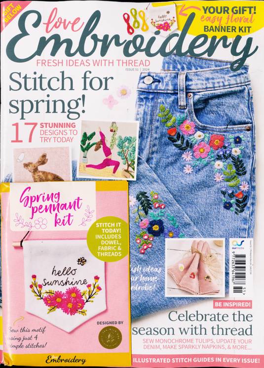 Love Embroidery Magazine Subscription | Buy at Newsstand.co.uk | Other ...