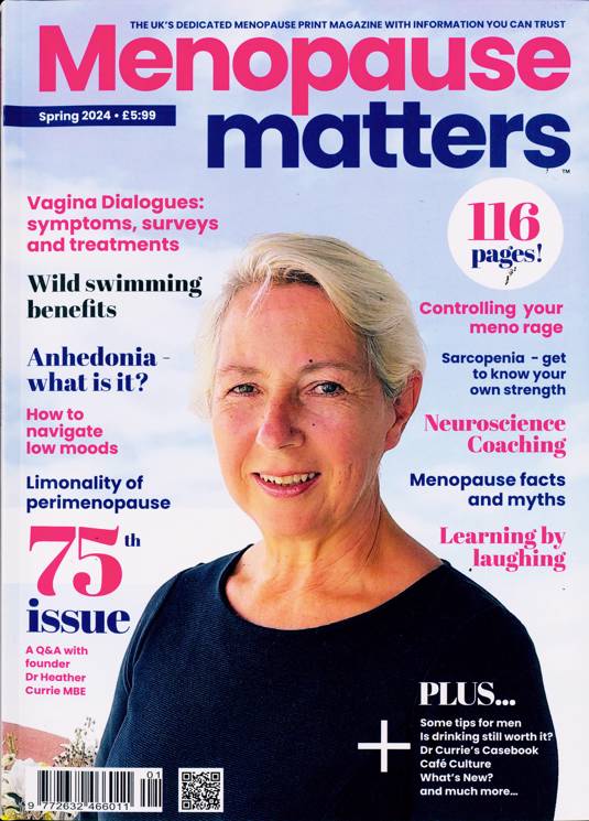Menopause Matters Magazine Subscription | Buy at Newsstand.co.uk ...