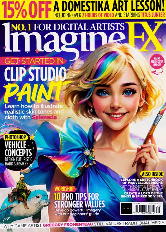 Imagine Fx Magazine Subscription | Buy at Newsstand.co.uk | Computer Design