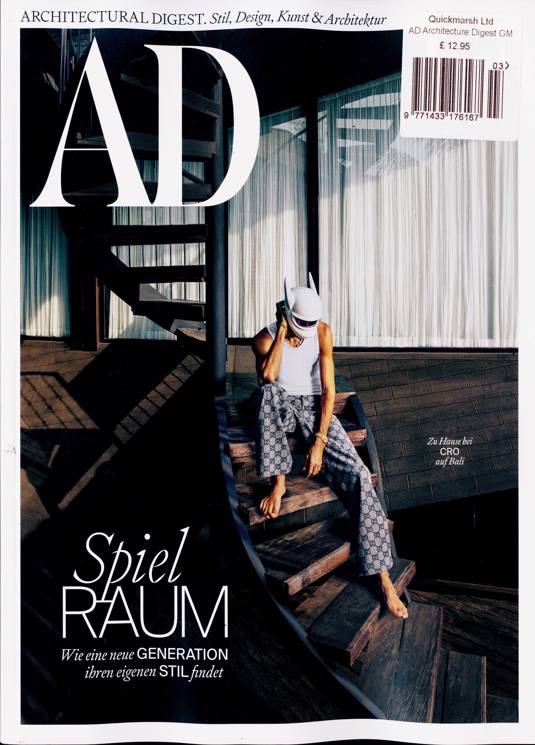 Architectural Digest German Magazine Subscription | Buy at Newsstand.co ...