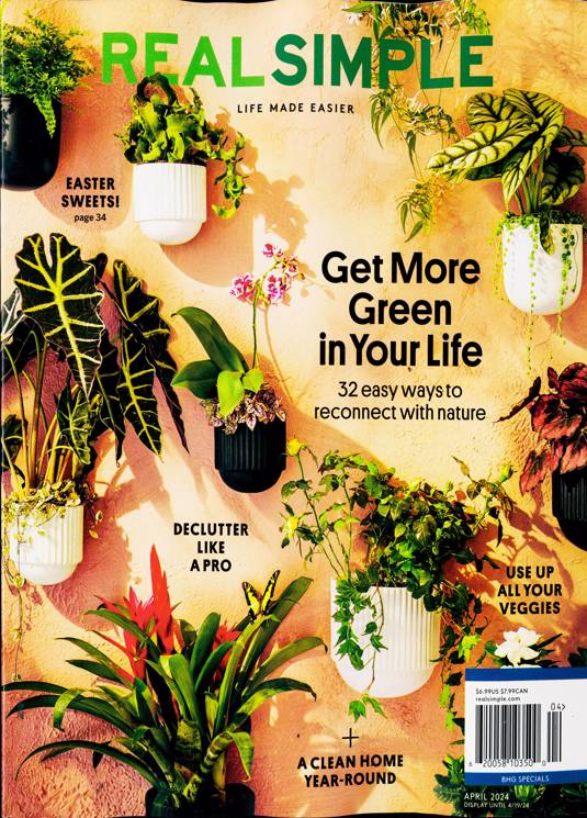 Real Simple Magazine Subscription | Buy at Newsstand.co.uk | Cooking & Food