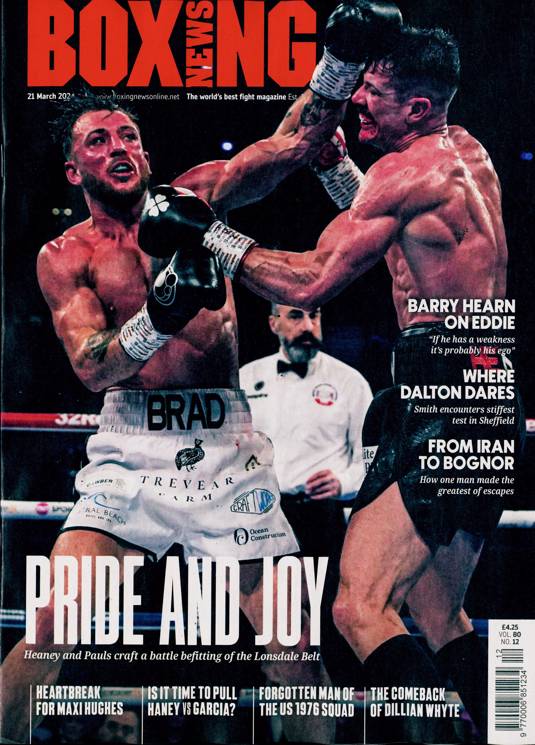 Boxing News Magazine Subscription | Buy at Newsstand.co.uk | Ring & Combat