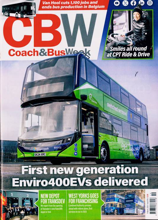 Coach And Bus Week Magazine Subscription | Buy at Newsstand.co.uk ...