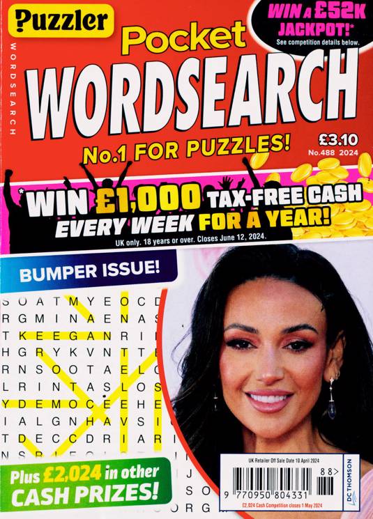 Puzzler Pocket Wordsearch Magazine Subscription | Buy at Newsstand.co ...