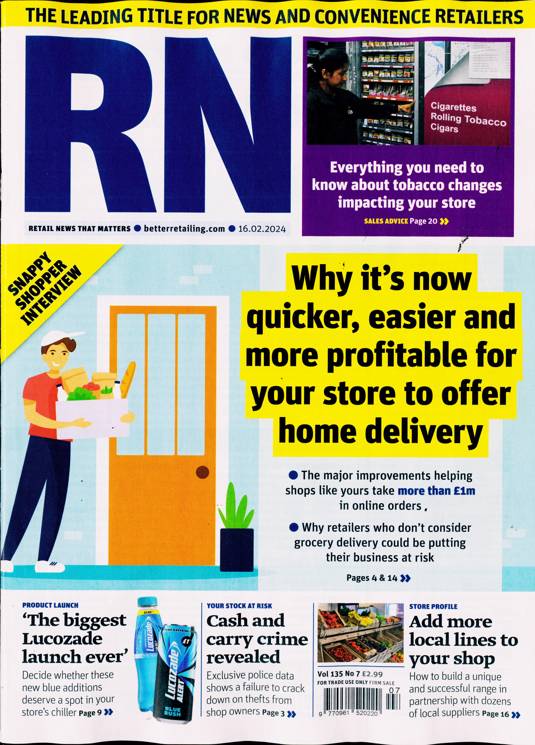 Retail Newsagent Magazine Subscription | Buy at Newsstand.co.uk ...