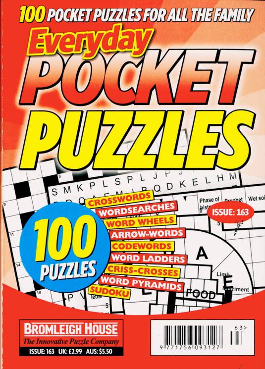 Everyday Pocket Puzzle Magazine Subscription | Buy at Newsstand.co.uk ...