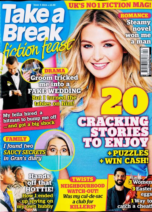 Take A Break Fiction Feast Magazine Subscription | Buy at Newsstand.co ...