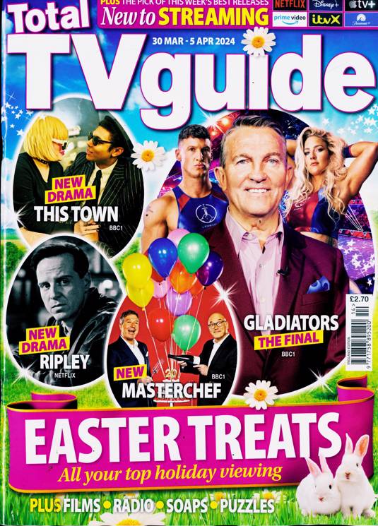 Total Tv Guide England Magazine Subscription | Buy at Newsstand.co.uk ...