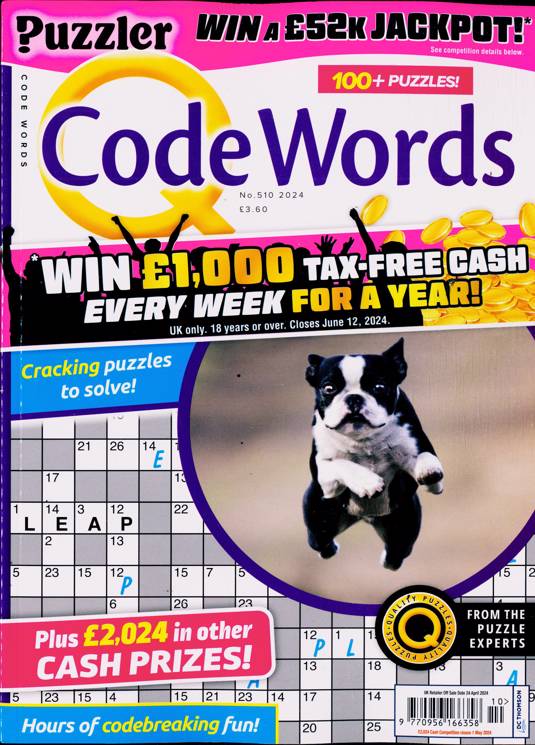 Puzzler Q Code Words Magazine Subscription | Buy at Newsstand.co.uk ...