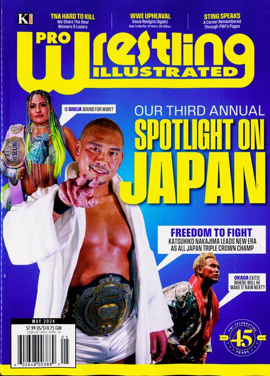 Pro Wrestling Illust Magazine Subscription | Buy at Newsstand.co.uk ...