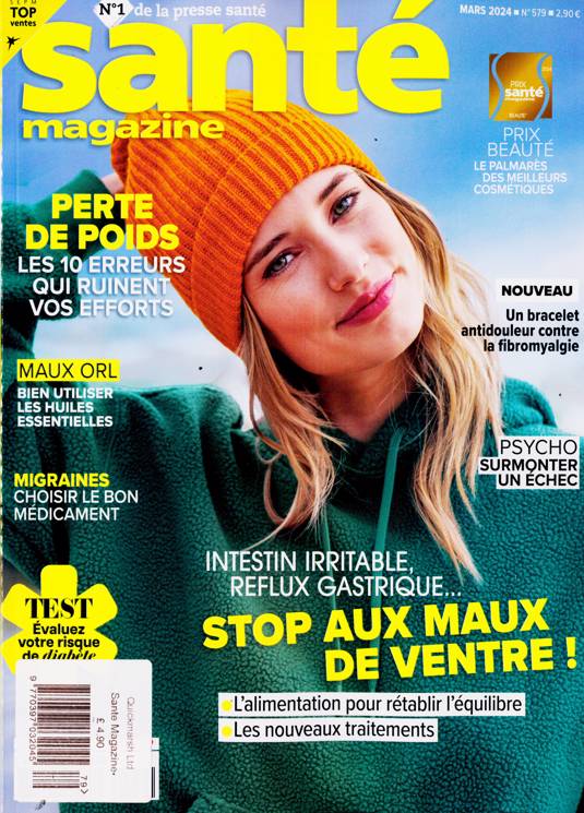 Sante Magazine Subscription | Buy at Newsstand.co.uk | French