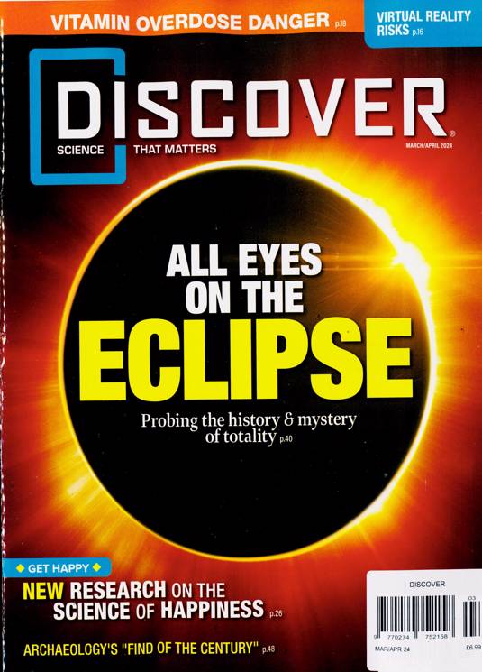 Discover Magazine Subscription | Buy at Newsstand.co.uk | Science