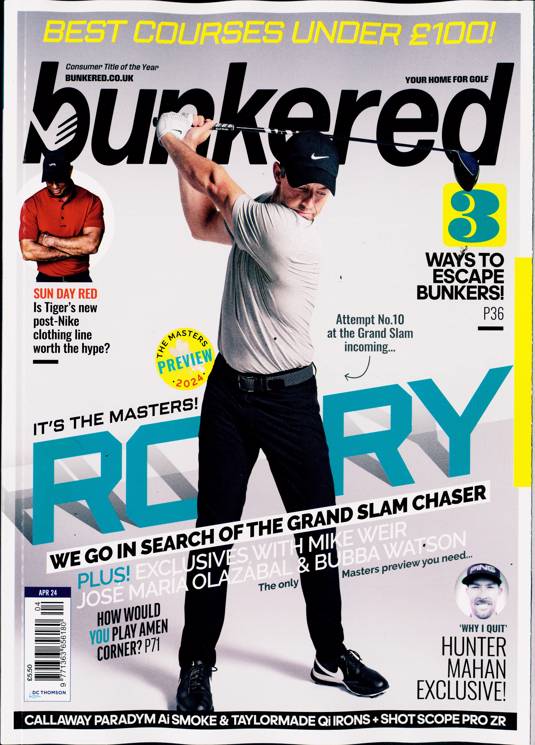 Bunkered Magazine Subscription | Buy at Newsstand.co.uk | Golf
