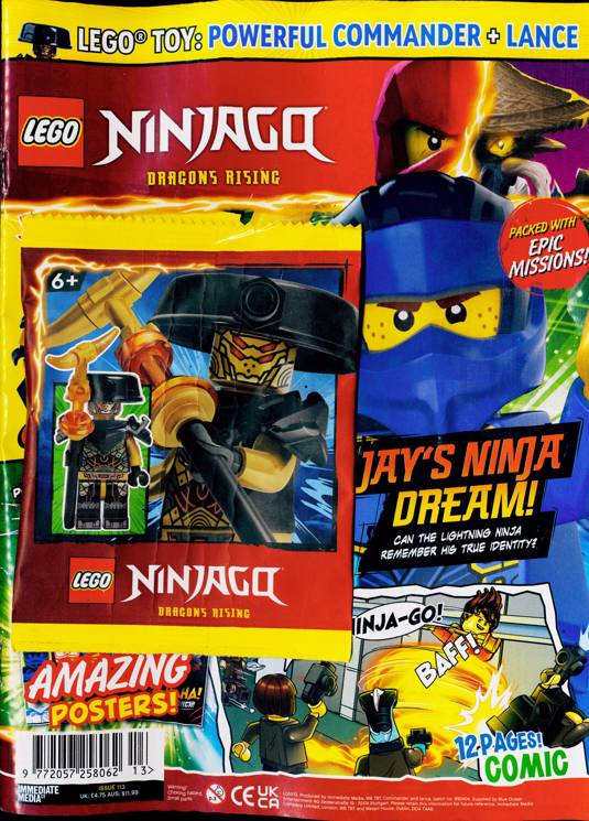 Lego Ninjago Magazine Subscription | Buy at Newsstand.co.uk | Lego
