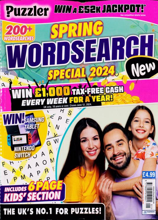 Puzzler Wordsearch Special Magazine Subscription | Buy at Newsstand.co ...