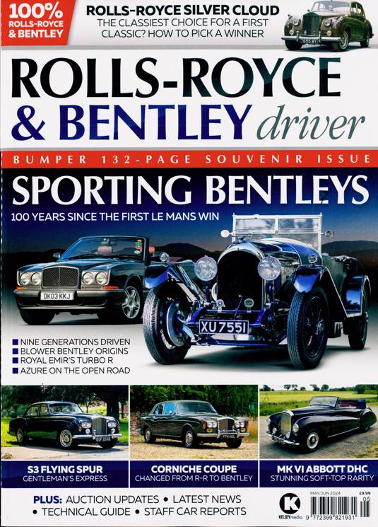 Rolls Royce Bentley Driver Magazine Subscription | Buy at Newsstand.co ...