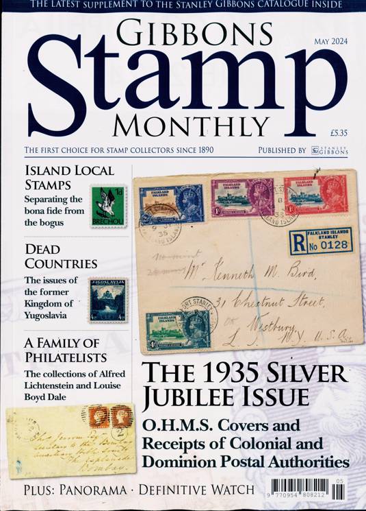Gibbons Stamp Monthly Magazine Subscription | Buy at Newsstand.co.uk ...