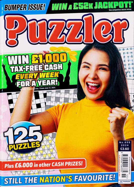 Puzzler Magazine Subscription | Buy at Newsstand.co.uk | Other & Mixed ...