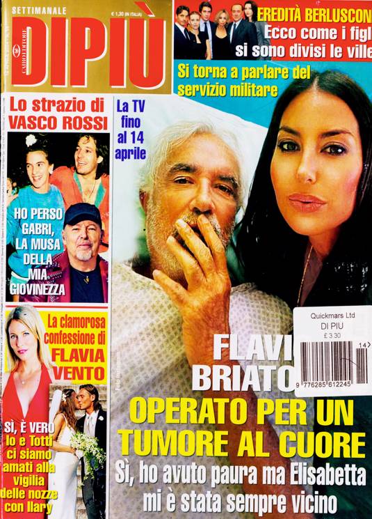 Dipiu Magazine Subscription | Buy at Newsstand.co.uk | Italian
