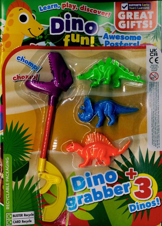 Dino Fun Magazine Subscription | Buy at Newsstand.co.uk | Pre School