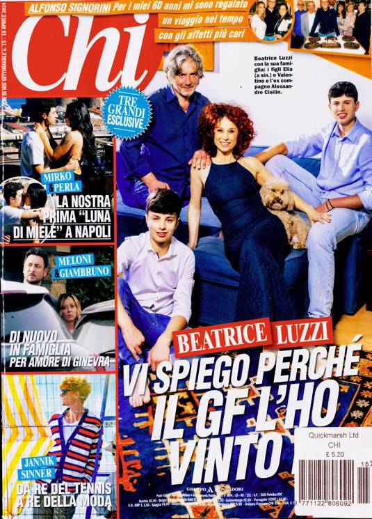 Chi Magazine Subscription | Buy at Newsstand.co.uk | Italian