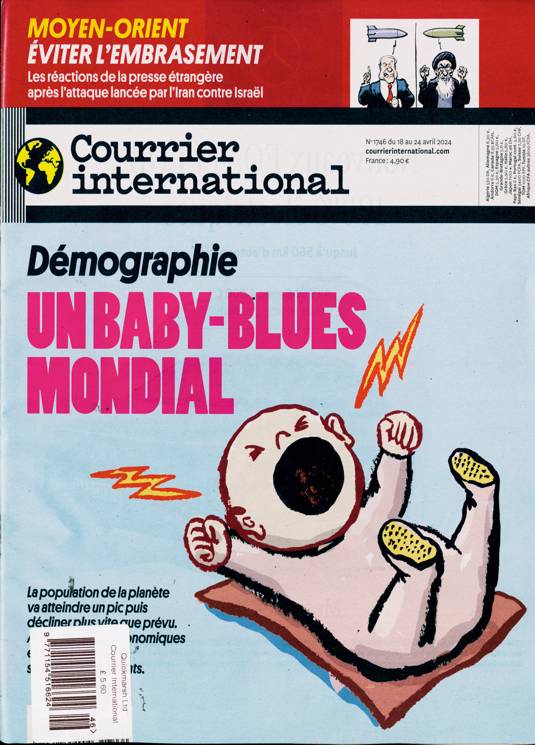 Courrier International Magazine Subscription | Buy at Newsstand.co.uk ...