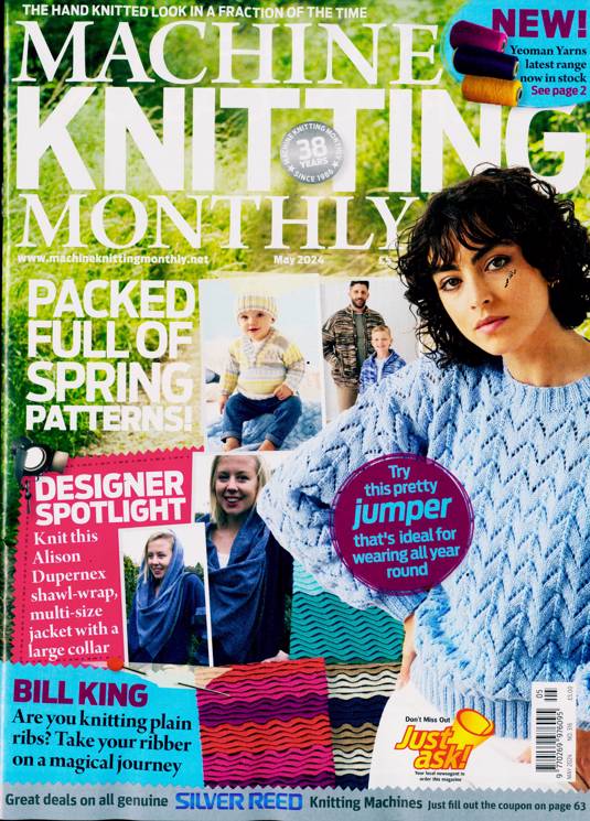 Machine Knitting Magazine Subscription | Buy at Newsstand.co.uk ...