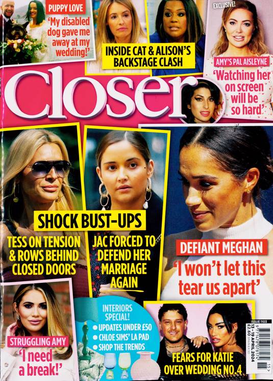 Closer Magazine Subscription | Buy at Newsstand.co.uk | Women's Weekly