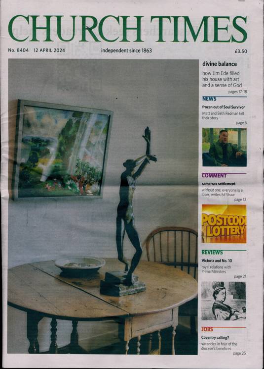 Church Times Magazine Subscription | Buy at Newsstand.co.uk | Religion