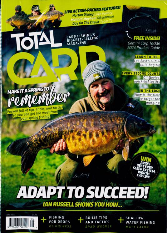 Total Carp Magazine Subscription | Buy at Newsstand.co.uk | Coarse Fishing