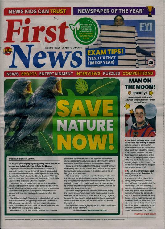 First News Magazine Subscription | Buy at Newsstand.co.uk | General